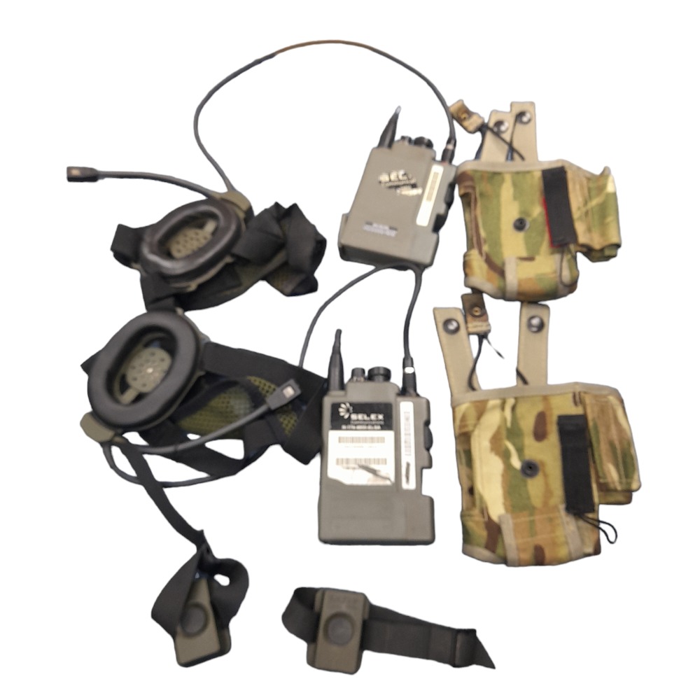 Used BOWMAN PRR SELEX RADIO H4855 x 2 - Own4Less